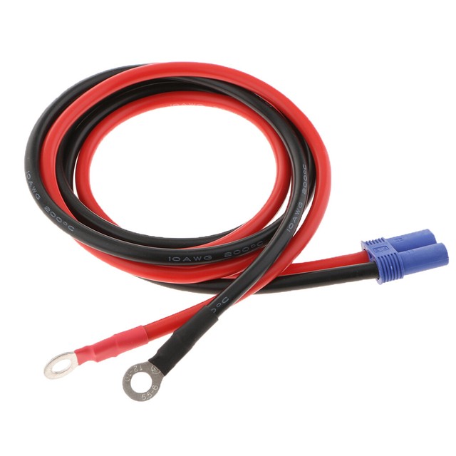 10A EC5 to Ring Terminal Extension Cables Car Emergency Power Cords ...