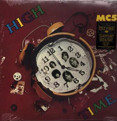 Mc5 High Time CLEAR & YELLOW VINYL / GATEFOLD NEW OVP Rhino Vinyl LP | eBay