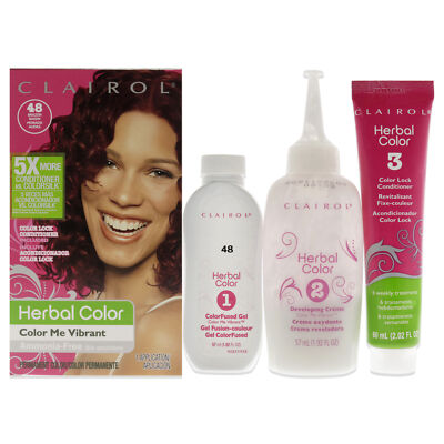 3 Pack Herbal Essences Color Me Vibrant Permanent Color - 048 Brazen ...