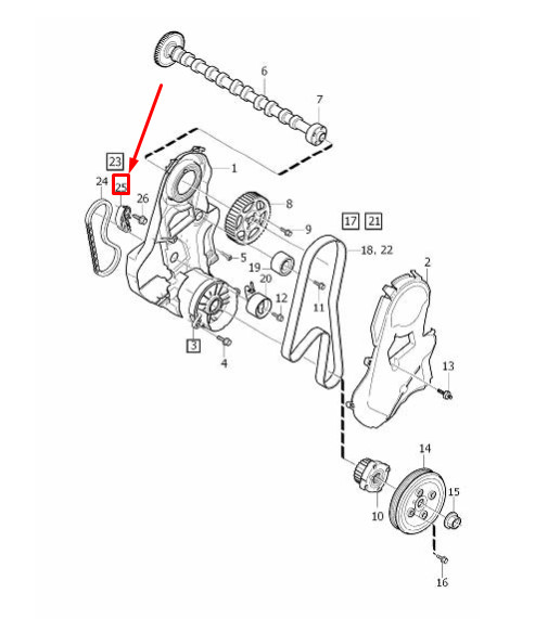 OEM Volvo Xc90 Mk2 Chain Tensioner 31272500 Genuine for sale online | eBay