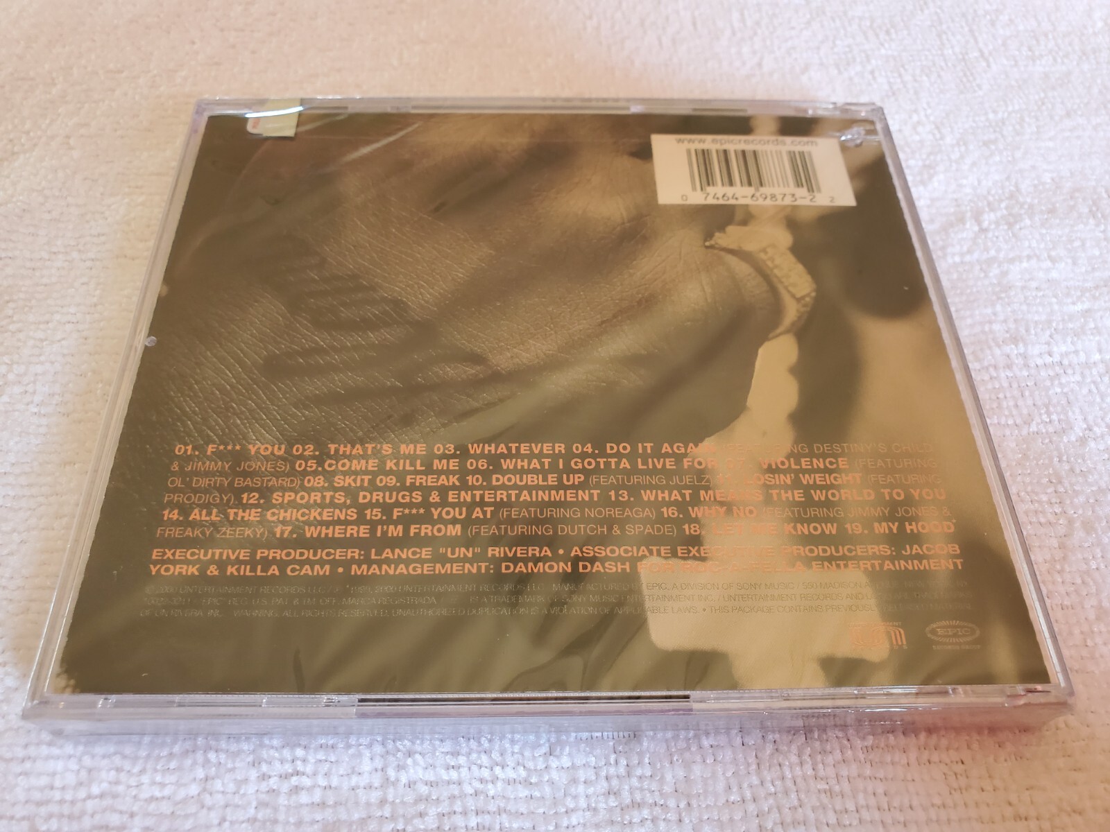 S.D.E. [PA] by Cam'ron (CD, Sep-2000, Epic) for sale online | eBay