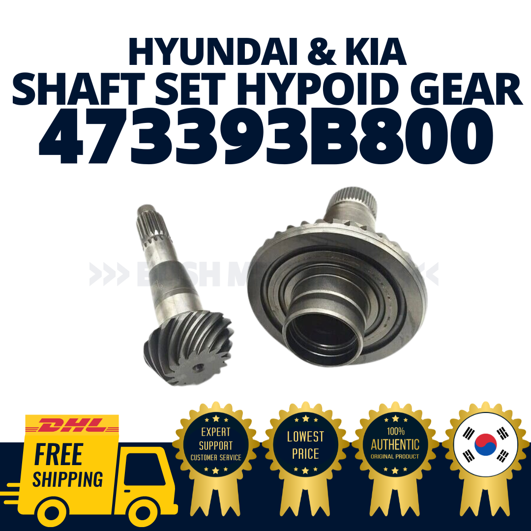 GENUINE OEM Hyundai Kia Shaft Set Hypoid Gear 473393B800 | eBay