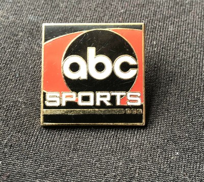 ABC SPORTS Logo PIN (Affiliate Pin, No Disney Trademark) Retired! lapel ...