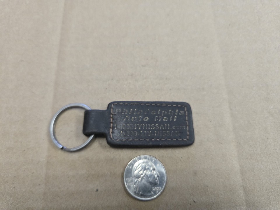 Chapman Nissan Philadelphia PA Vintage Car Dealership Keychain Key ...