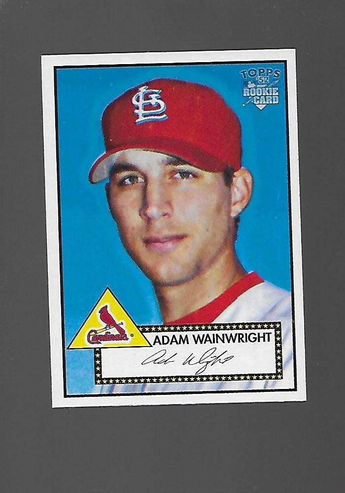 2006 Adam Wainwright, Topps 52, Rookie | eBay