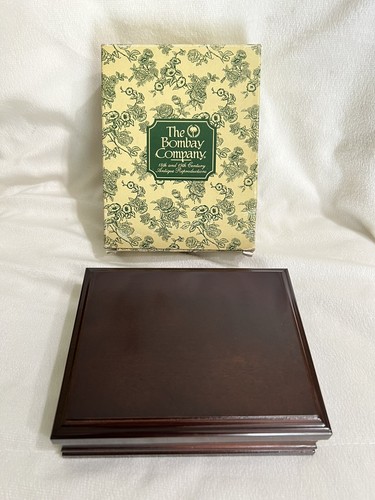 Card Box THE BOMBAY COMPANY INCLUDING 2 NEW SETS OF PLAYING CARDS | eBay