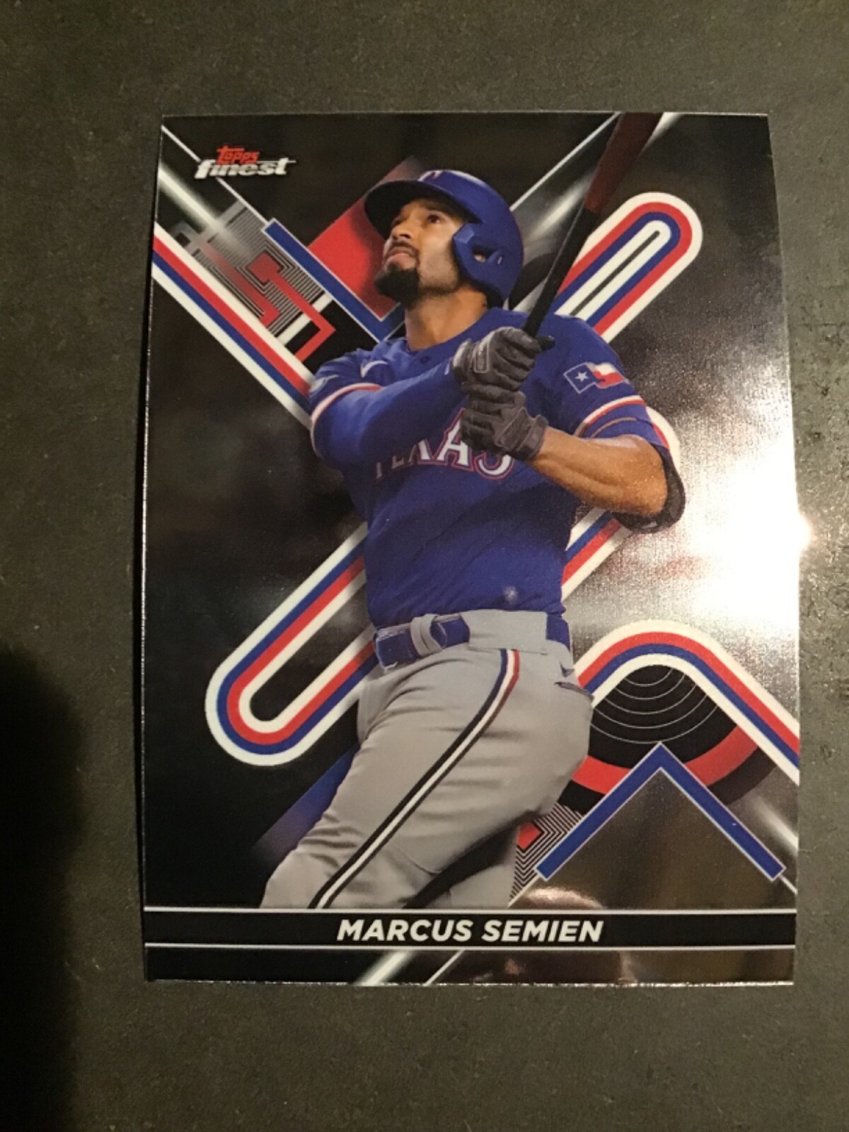 2022 Topps Finest Marcus Semien Base Card Texas Rangers | eBay