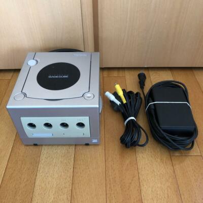 Nintendo GameCube Launch Edition Spice Silver Console With Adapter ＆ AV ...