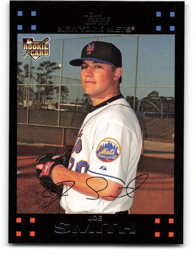 2007 Topps #639 Joe Smith NM-MT RC Rookie Mets | eBay