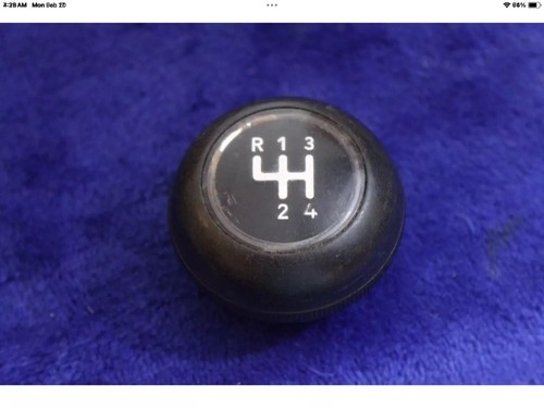 Black 4 Speed Gear Shift Knob Handle Accessory Necker Knob Manual Floor ...