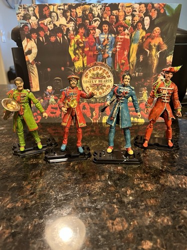 Beatles Sgt Peppers Custom Action Figures. 3.75” Figures | eBay