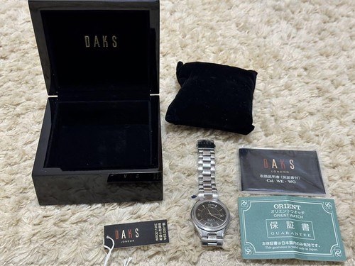 Daks Solar Watches, Orient Black Dial Watches | eBay