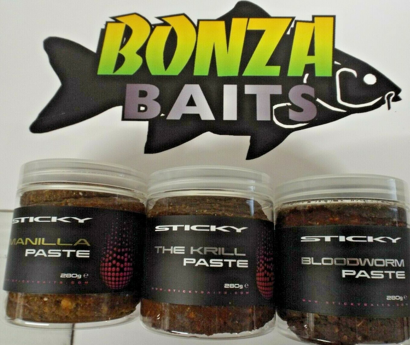 Sticky Baits The Krill ,Bloodworm &Manilla Paste Carp Fishing | eBay UK
