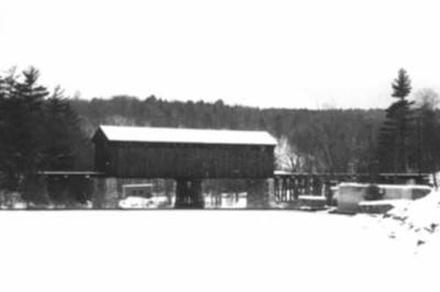 Boston & Maine RR covered bridge Bennington NH 1964 | eBay