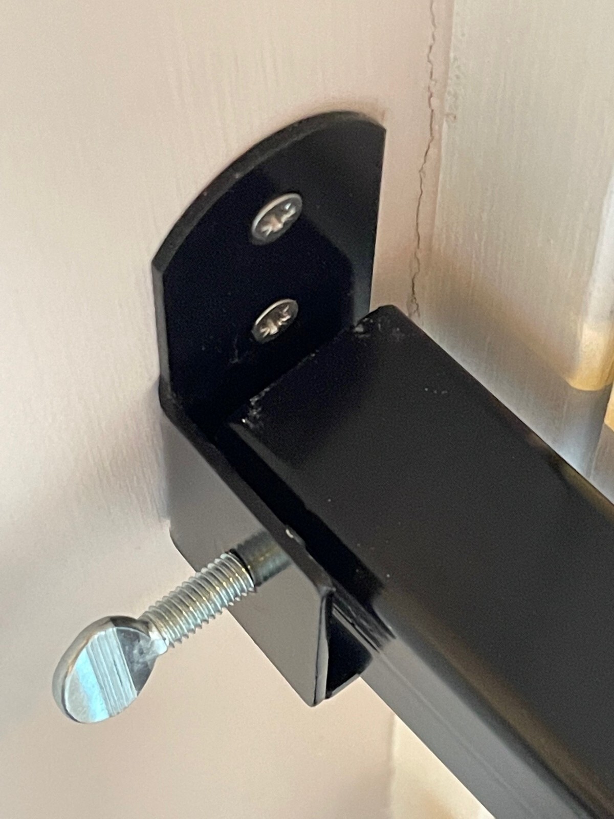 3030 Door Security Bar 900mm Long Barricade Bracket Secure Door Lock ...