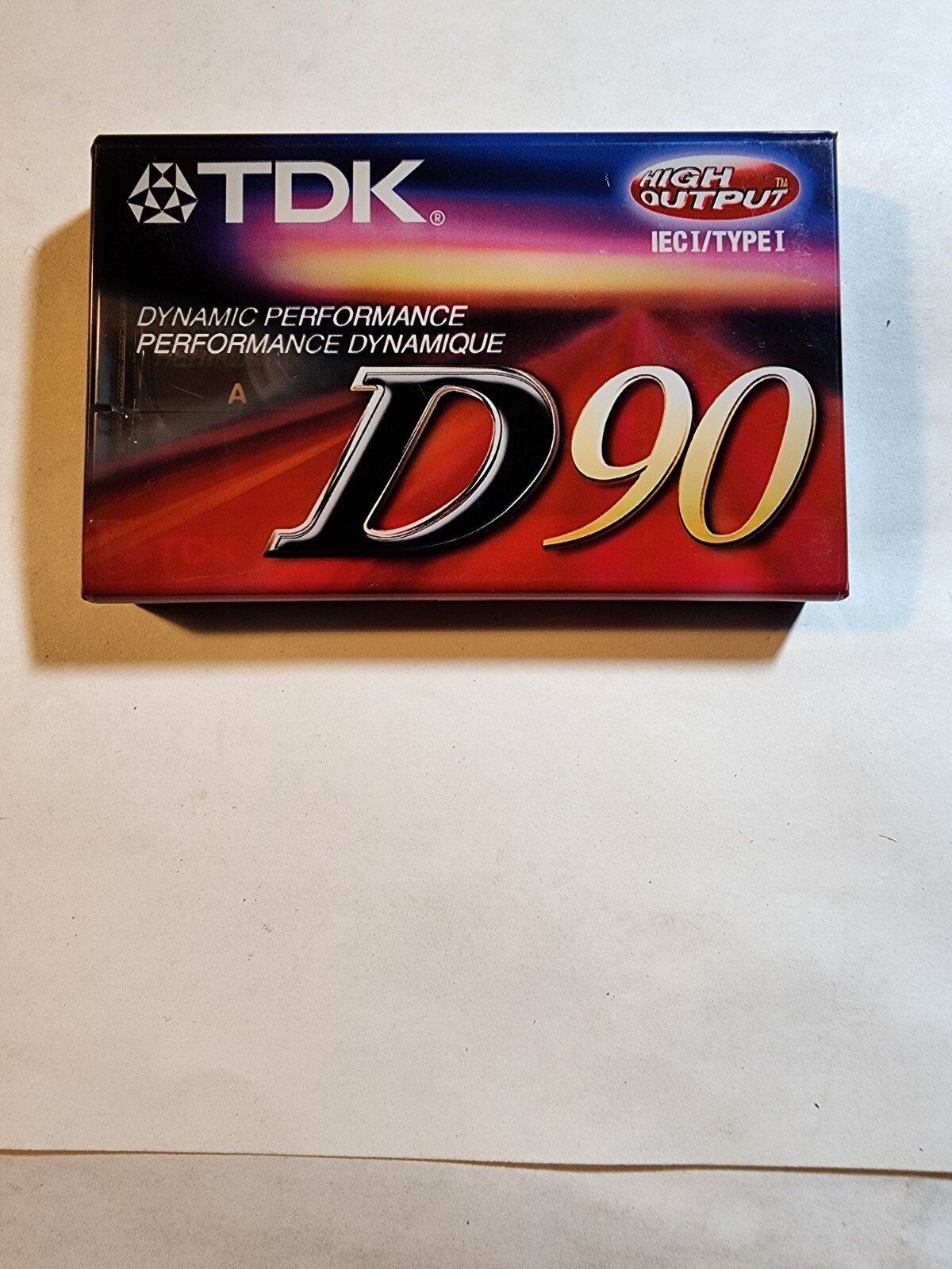 TDK D90 Blank Audio Cassette Tapes 90 Minutes High Output -Factory ...