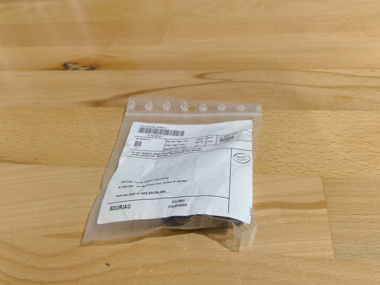 SOURIAU Metal right angle cable clamp size 12 NEW | eBay