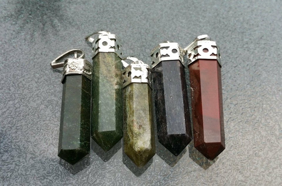 Assorted Agate Point Pendant - 098A0 | eBay