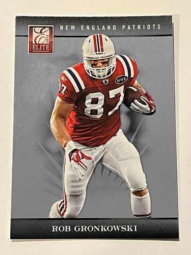 2012 Panini Elite Football #59 - Rob Gronkowski - New England Patriots ...