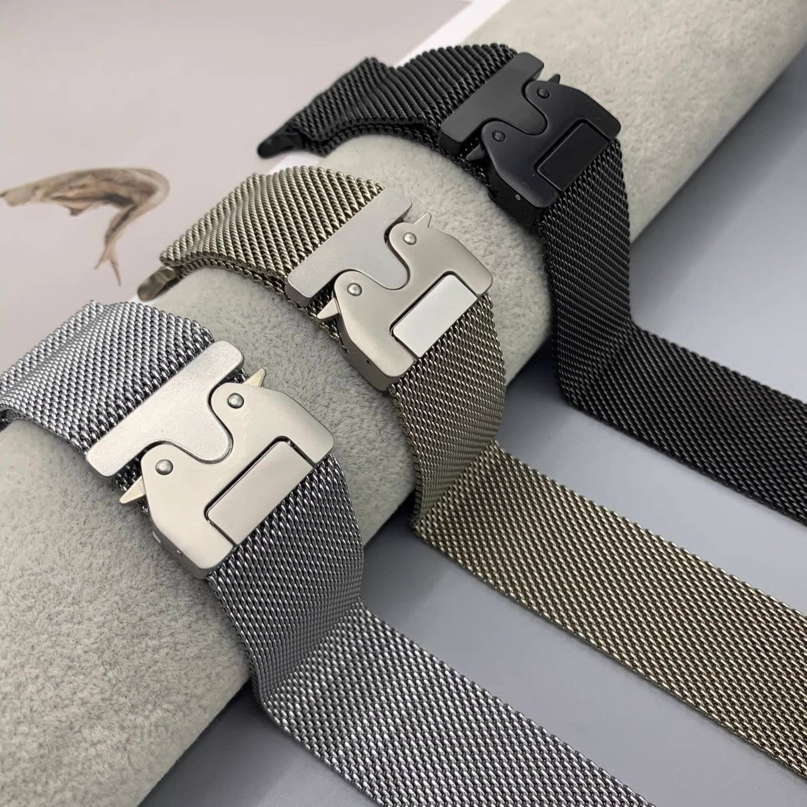 Milanese Loop Mesh Band Strap For Apple Watch Ultra 3 11 10 9 8 7 6 SE3 ...