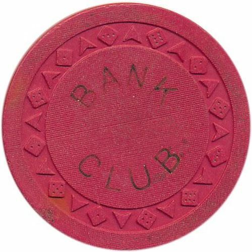 Bank Club Casino Reno Nevada Red Chip 1951 | eBay