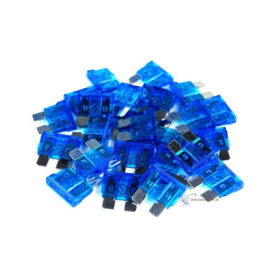 25 Pieces 15A Blade Style Fuse ATC/ATO Automotive Powersport Motorcycle ...