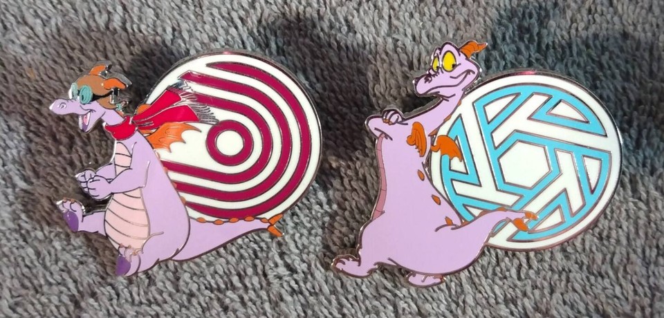 2022 Disney EPCOT 40th Anniversary Figment Symbols Mystery Play Pin ...