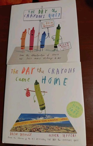 Drew Dewalt- The day the crayons quit & The day the crayons came home ...
