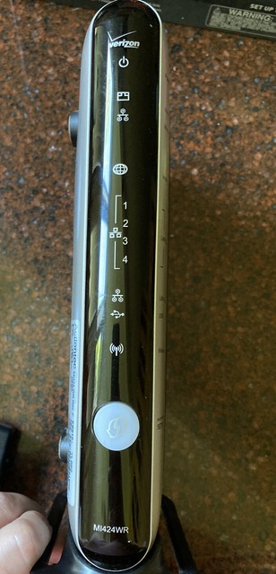 Actiontec Mi424wr Rev F Verizon FIOS Wireless N Broadband Router Modem ...