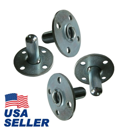 Broad Brimmed Top Hat Caster Socket Set of 4 7/16" Grip Ring Stem piano ...