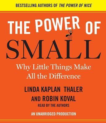 The Power of Small : Why Little Things Make All the Difference by Robin ...