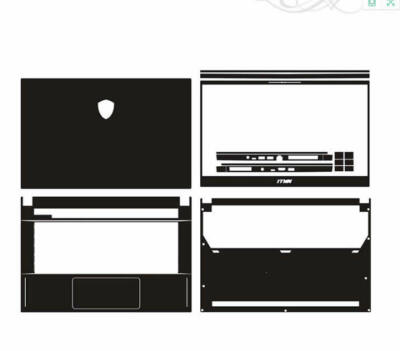 Laptop Sticker Skin Protector Guard For MSI GS66 | eBay