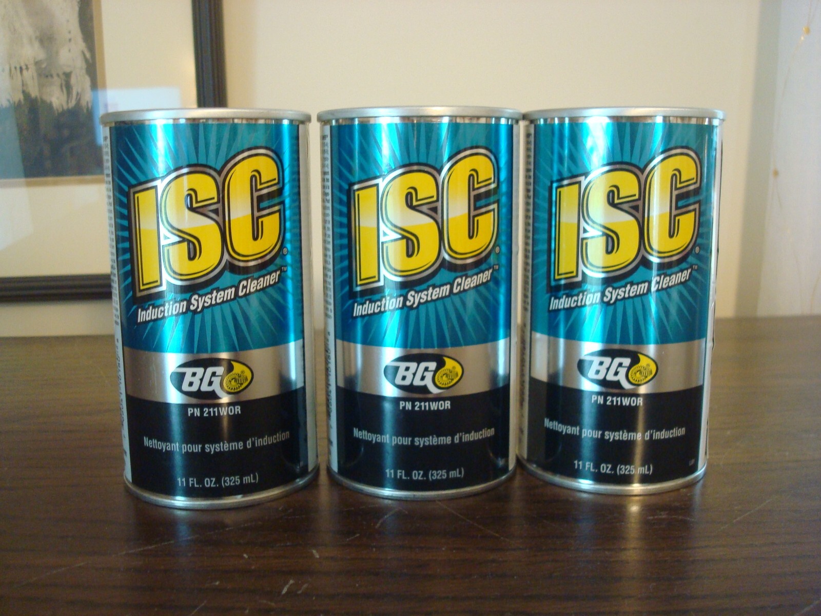 (3) cans # 211WOR 211 BG Products ISC Induction System Cleaner | eBay
