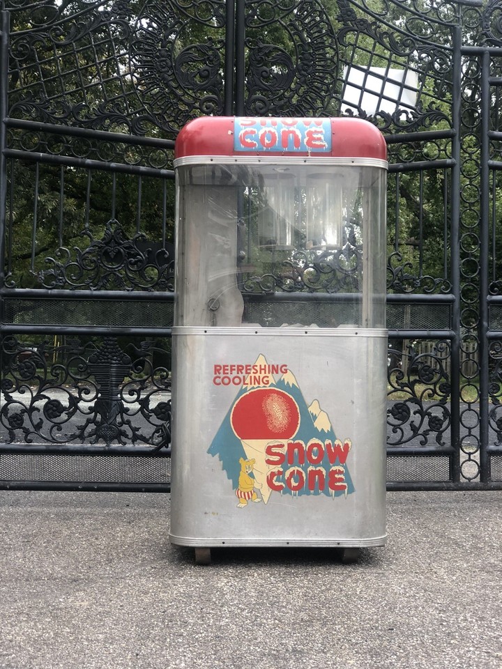 Rare Original 1950s Polar Pete Snow Cone Vending Machine Street Vendor ...