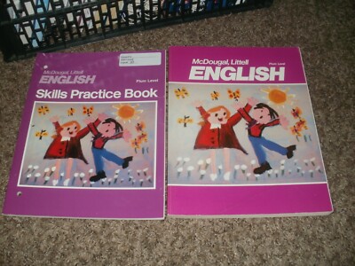 McDougal Littell ENGLISH Plum Level Student Workbook & Skills Practice ...