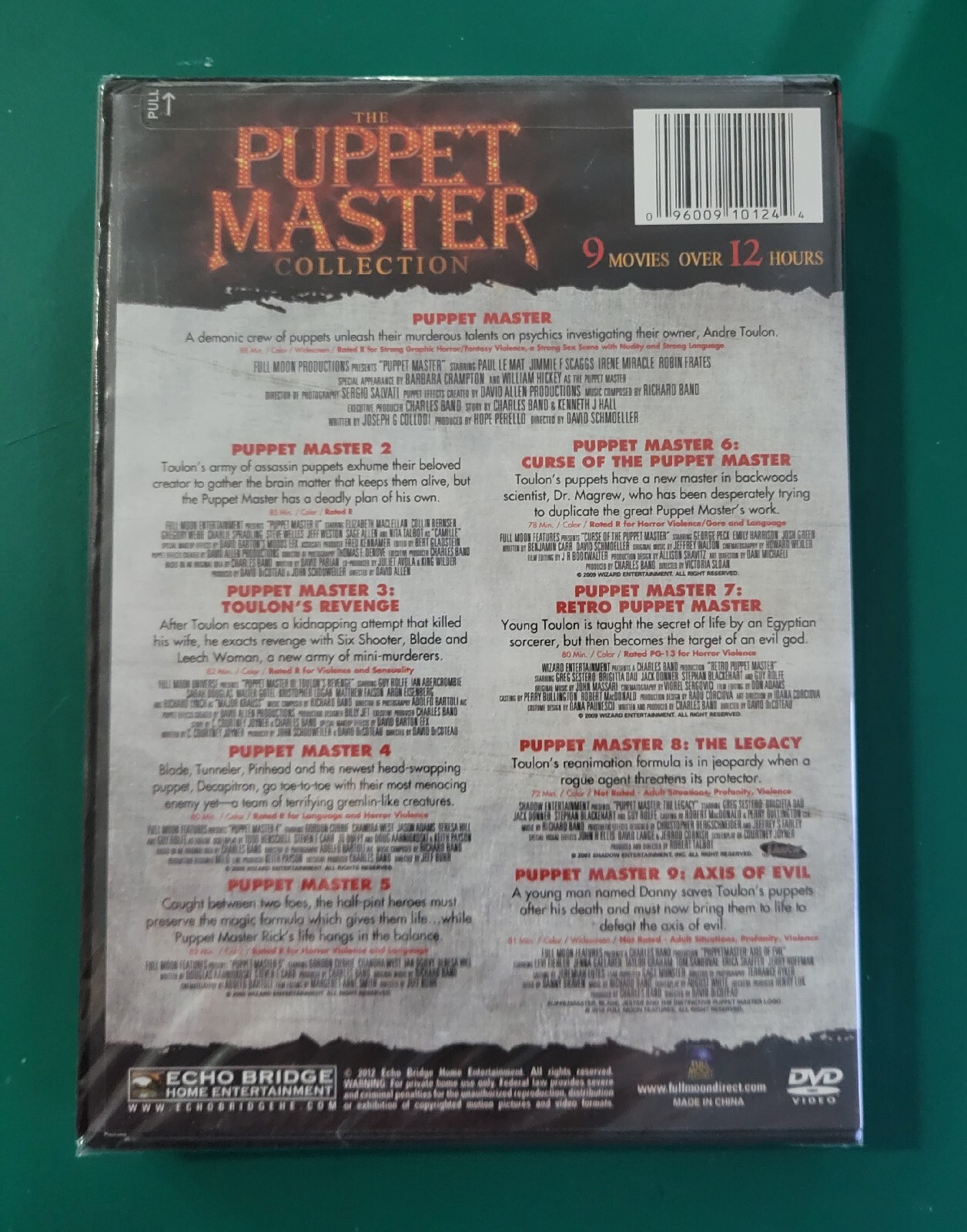 Puppet Master Collection (DVD, 2012, 2-Disc Set) 96009101244 | eBay