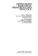 Operations Research : Principles and Practices by Don T. Phillips ...