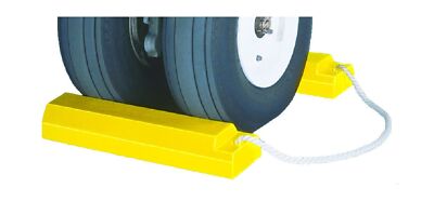 Checkers 18" Airplane Chocks, Aviation Wheel Chocks for Small to Mid ...