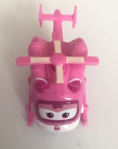 Super Wings 2.5" Transforming Helicopter Pink Mini Figure Dizzy ...