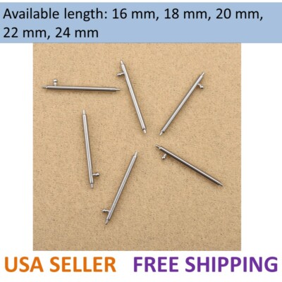 Detachable Pins Quick Release Spring Bar Watch Band Spair Tools16 18 20 ...