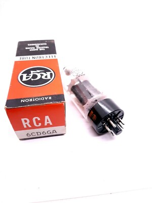 RCA Vintage Vacuum Tube 6CD6GA Valve Radio TV Amplifier Tube | eBay