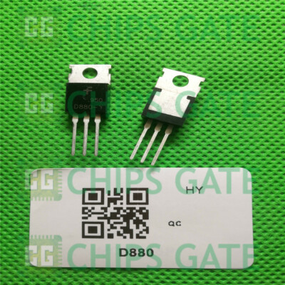 20PCS Transistor D880 (Y) NPN 3A/60V/30W TO-220 | eBay