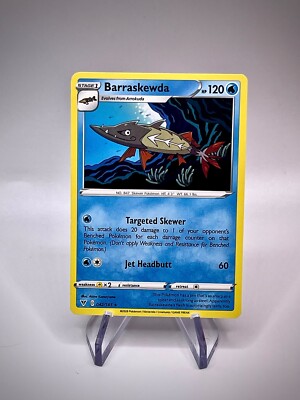 Pokémon TCG Barraskewda Vivid Voltage 042/185 Regular Rare | eBay