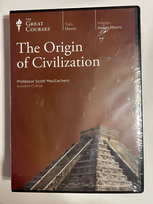 DVD Origin of Civilization by Scott MacEachern NEW Great Courses Indus ...