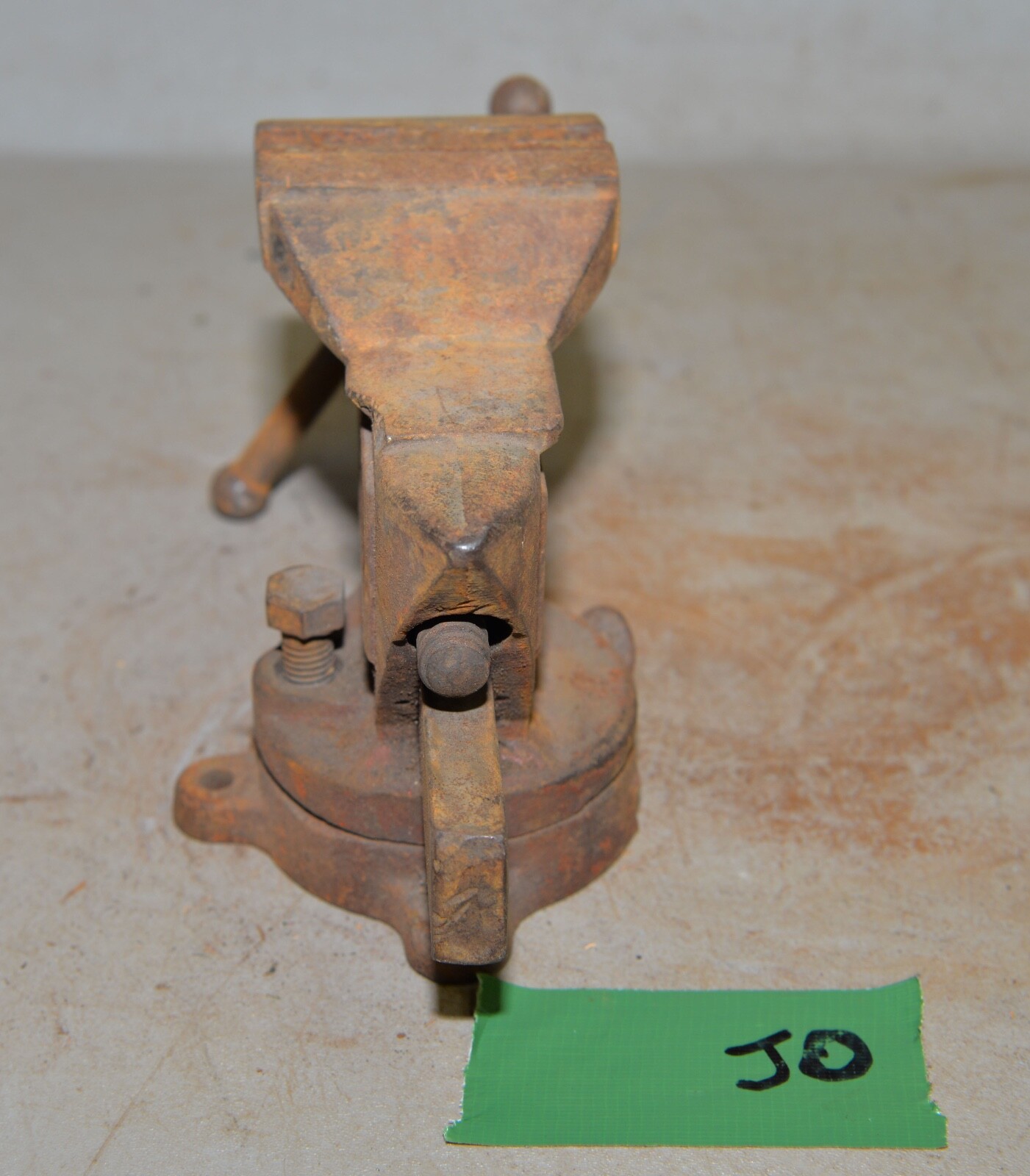 Vintage Dunlap 3 1/2" jaw swivel bench vise 5239 collectible tool part ...