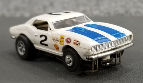 Vintage Aurora Thunderjet Tjet 68 CAMARO HO scale slot car #2 | eBay