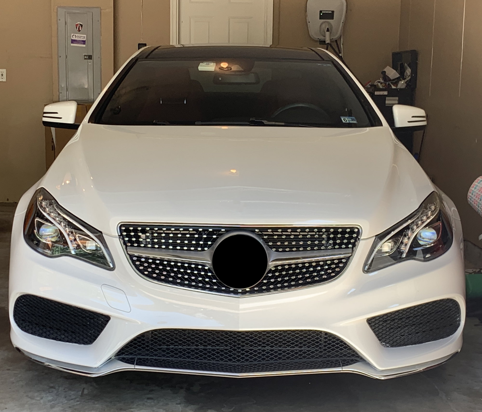 For 2014-2017 Mercedes C207 E Class Coupe E350 E400 Diamond Front ...