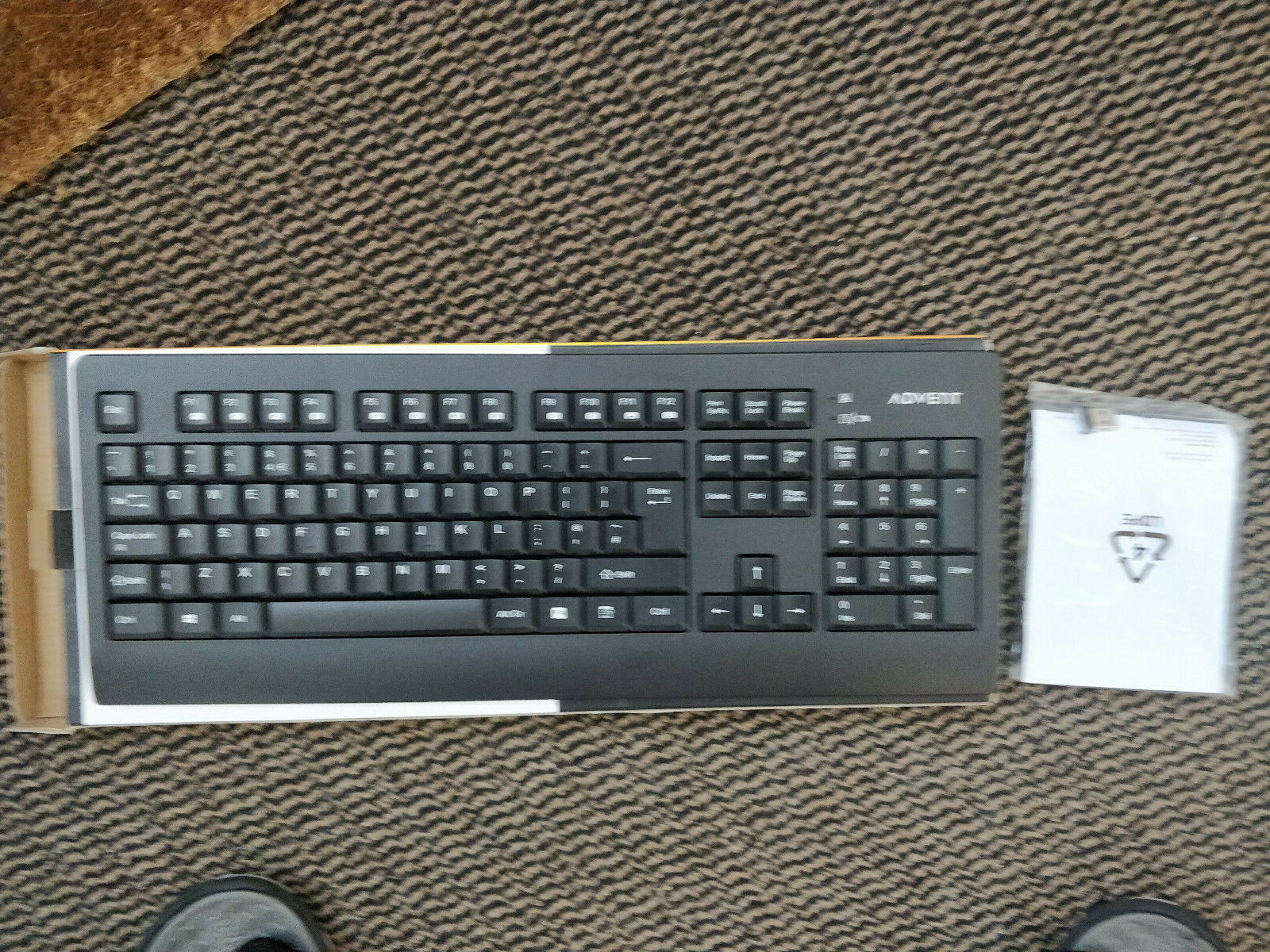 Advent AKBWL15 Wireless PC Keyboard Numerical Keypad Black for sale ...