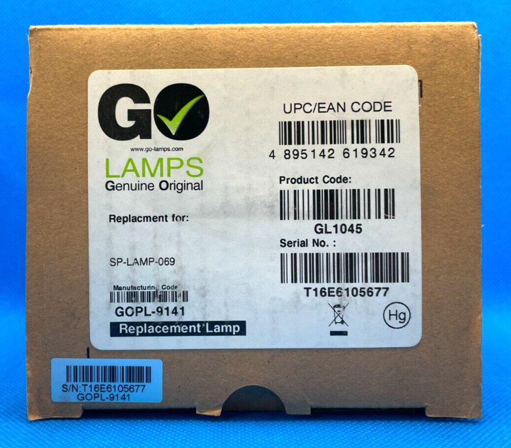 ⭐️ NEW Go Lamps Replacement Lamp (Infocus IN112/IN116) GL1045 ️ ️ ...