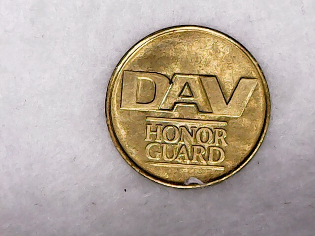 Vintage DAV Honor Guard Token | eBay
